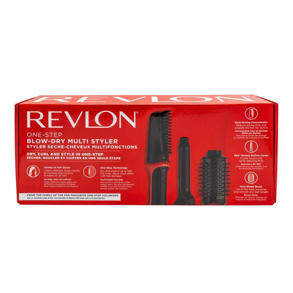 REVLON Brosse Soufflante One Step Blow Dry Multi Styler 3en1 RVDR5333E ...